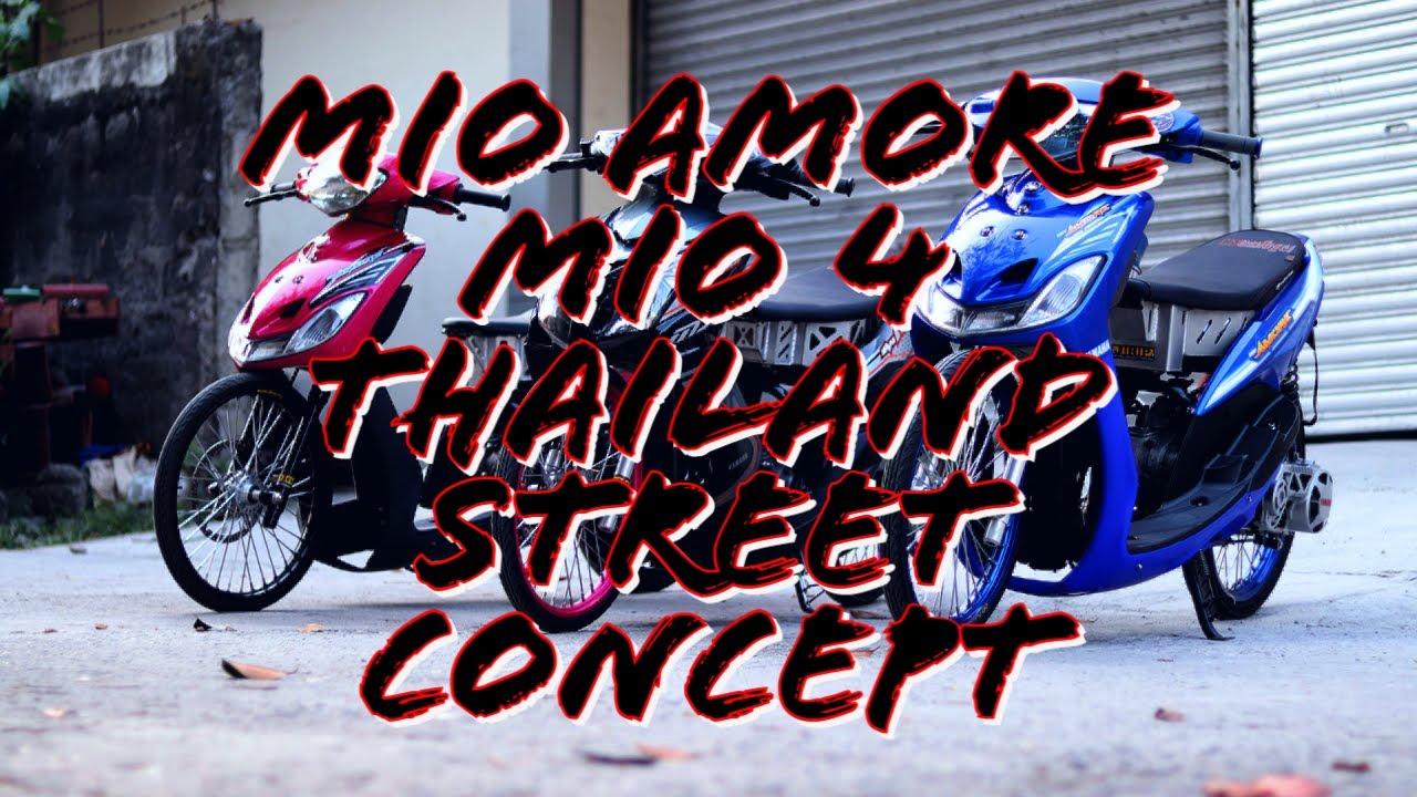 MIO 4 x MIO AMORE THAILAND STREETBIKE CONCEPT | Build by Mr. Segunyal ...