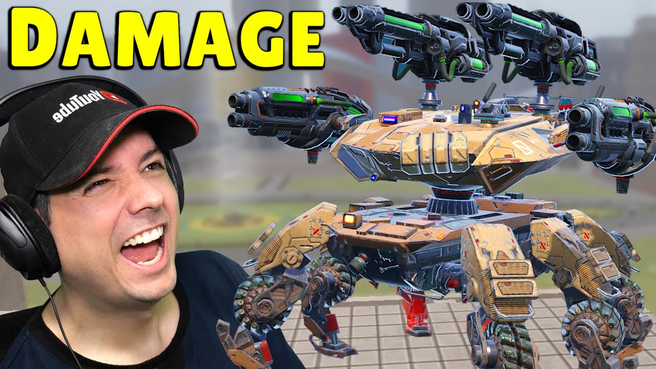 Serious DAMAGE DEVOURER Titan – War Robots Gameplay - YouTube