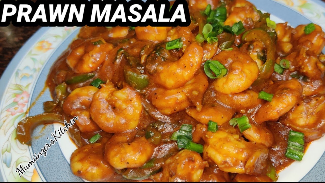 Prawn Recipe-How To Make Simple And Tasty Prawn Masala|| My Mom Recipe ...