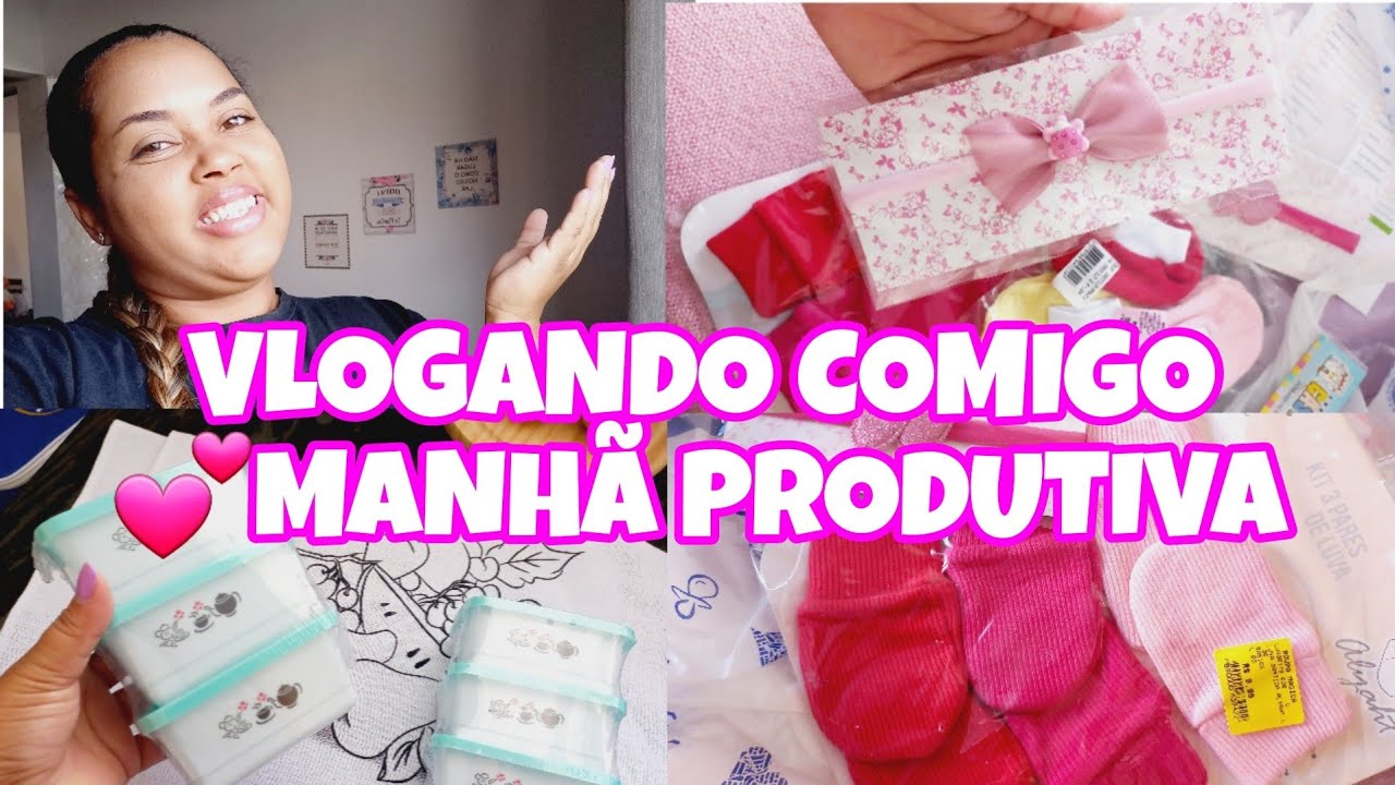 💕VLOG MANHÃ PRODUTIVA💕COMPRINHAS FOFAS💕 - YouTube