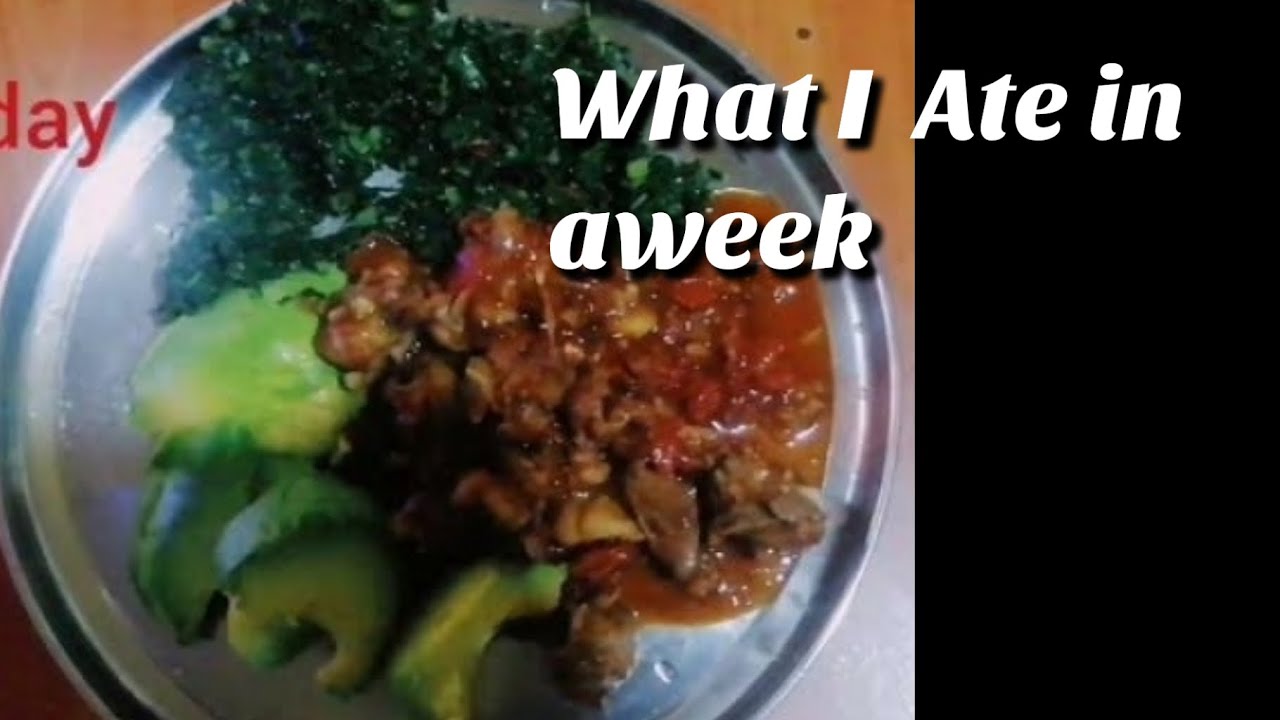 WHAT I EAT IN AWEEK//Affordable Kenyan Dinner Meals💕 - YouTube