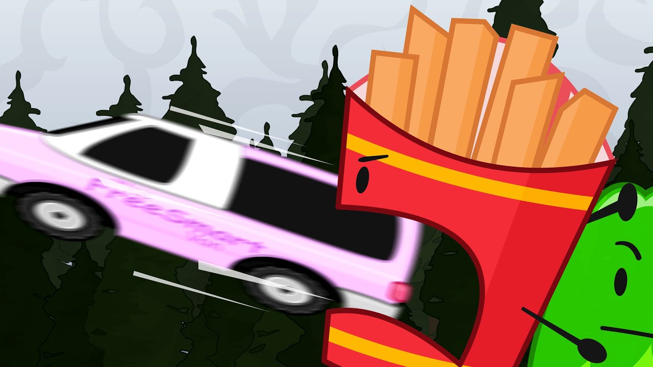 BFDIA 5 Deleted Scene: Fries Vomiting E.L (ANIMATED) - YouTube
