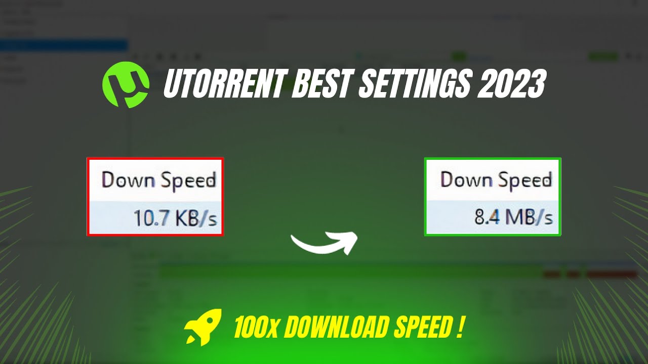 How to Speed Up uTorrent Downloads ( 2023 ) | Increase torrent download ...