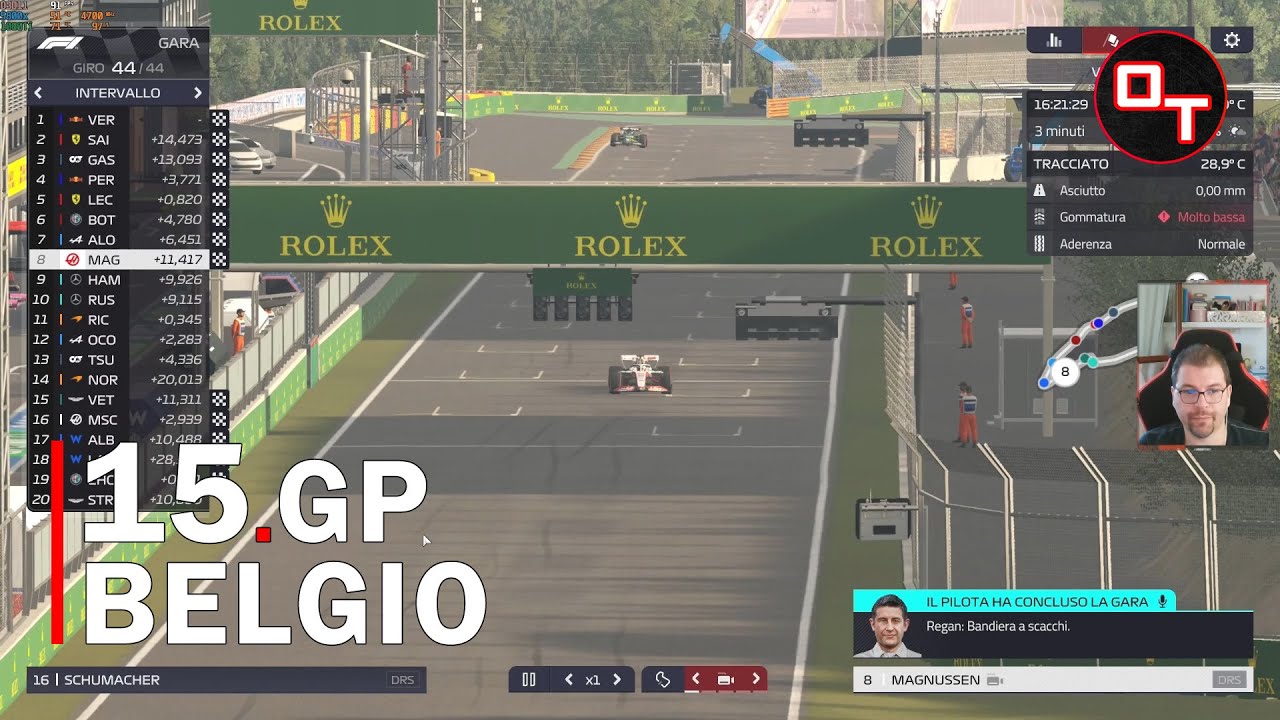 F1 Manager 22 #15 | GP Belgio | Torniamo a punti ! | Gameplay ITA - YouTube