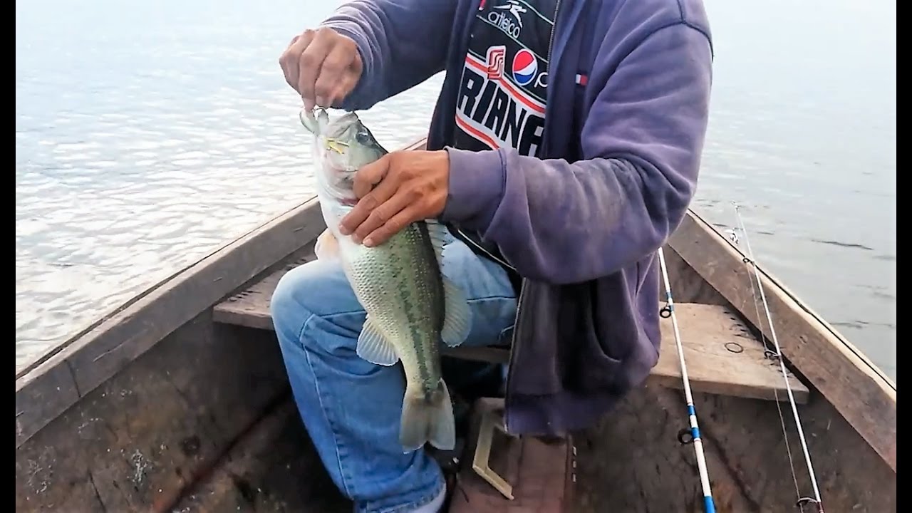 Bass Fishing, my first time - Pesca de Lobina en la Presa Lázaro ...