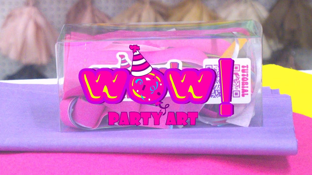 WOW Party Art Tassel Tail Tutorial - WOW Party Art DIY Store - YouTube