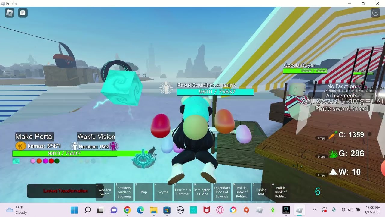 Wakfu Ultimate Roblox most weapon locations - YouTube