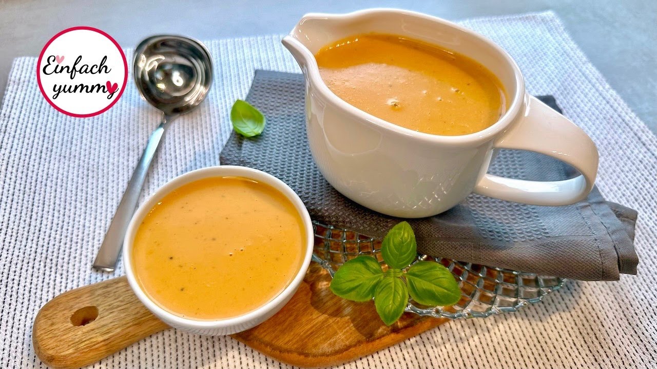 Selbst gemachte Rahmsauce 😋 ohne Tütchen aus dem Thermomix® TM5/TM6 ...