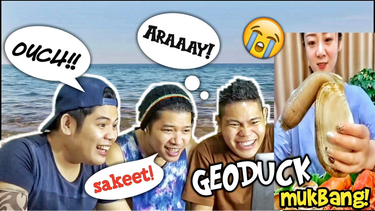 EXOTIC GIANT GEODUCK MUKBANG!!! I REACTION VIDEO 2020 - YouTube