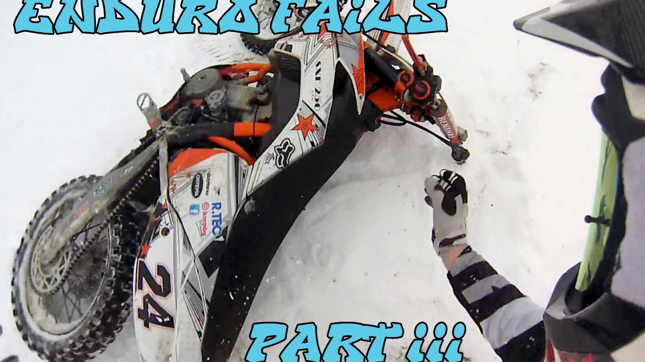 Enduro Winter Fails Compilation 2017 | Dirtbike Fails | Bikebreakers ...