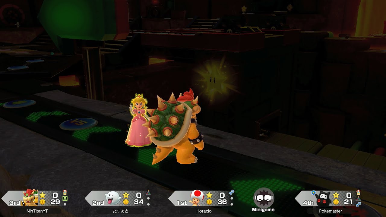 Super Mario Party Jamboree - Bowser vs Toad vs Ninji vs Boo - King ...
