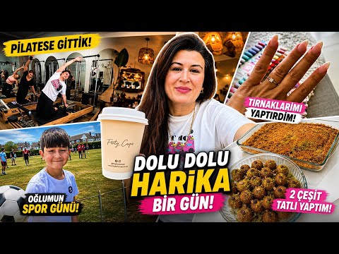 ✨ Karadeniz Tatili Öncesi Son Hazırlıklar! | Pilates, Spor Günü, Park Keyfi ve Tatlı Mesaisi 🌿