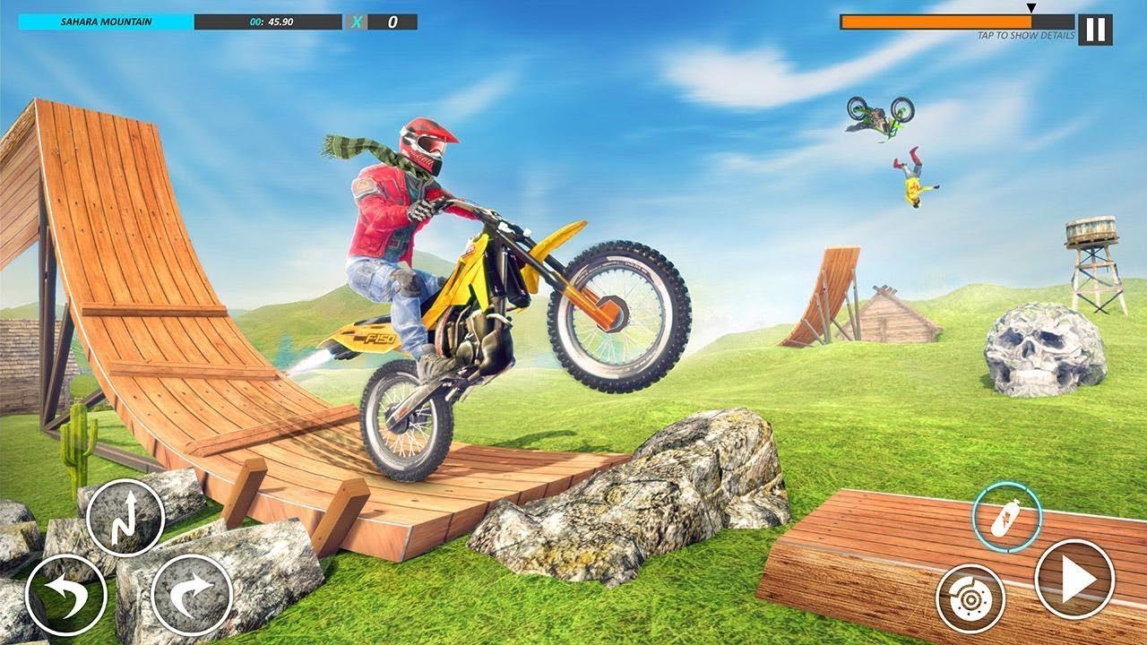Shunt Bike games || Bike Racing games || Bike Jumping games || Motor ...
