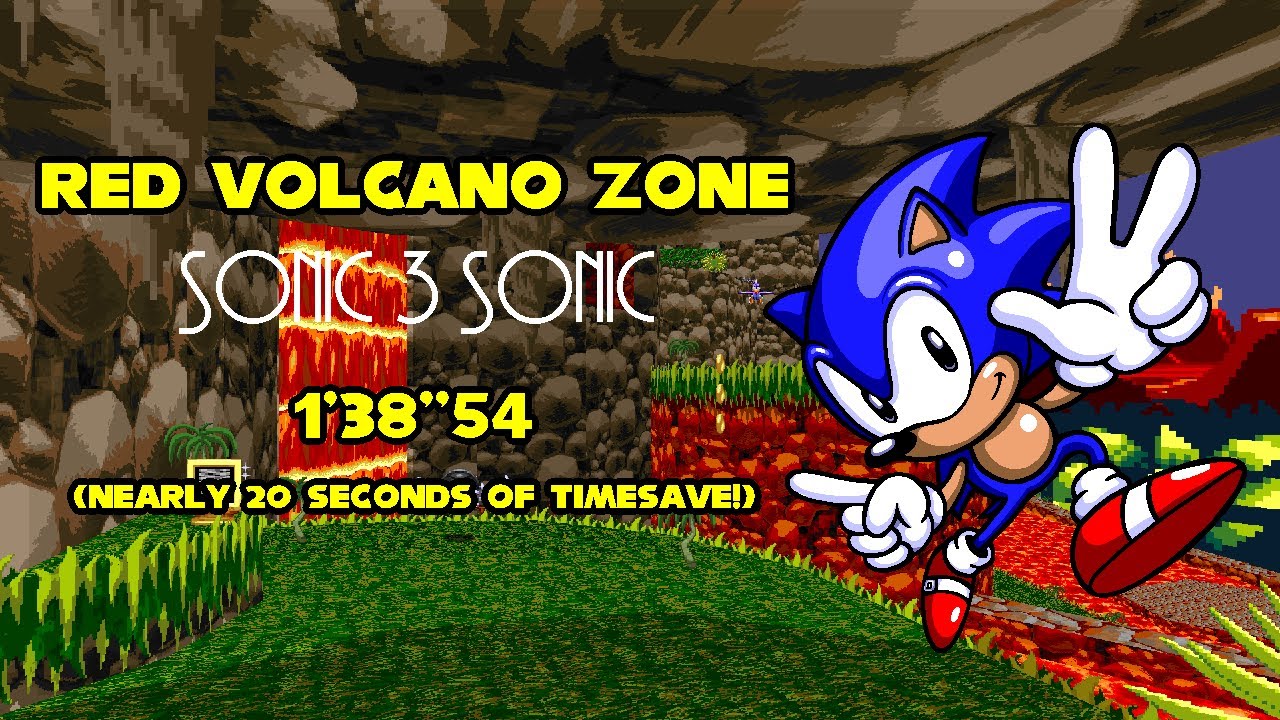 Sonic Robo Blast 2 - Red Volcano as S3 Sonic [1'38"54] (NEW PB!) - YouTube