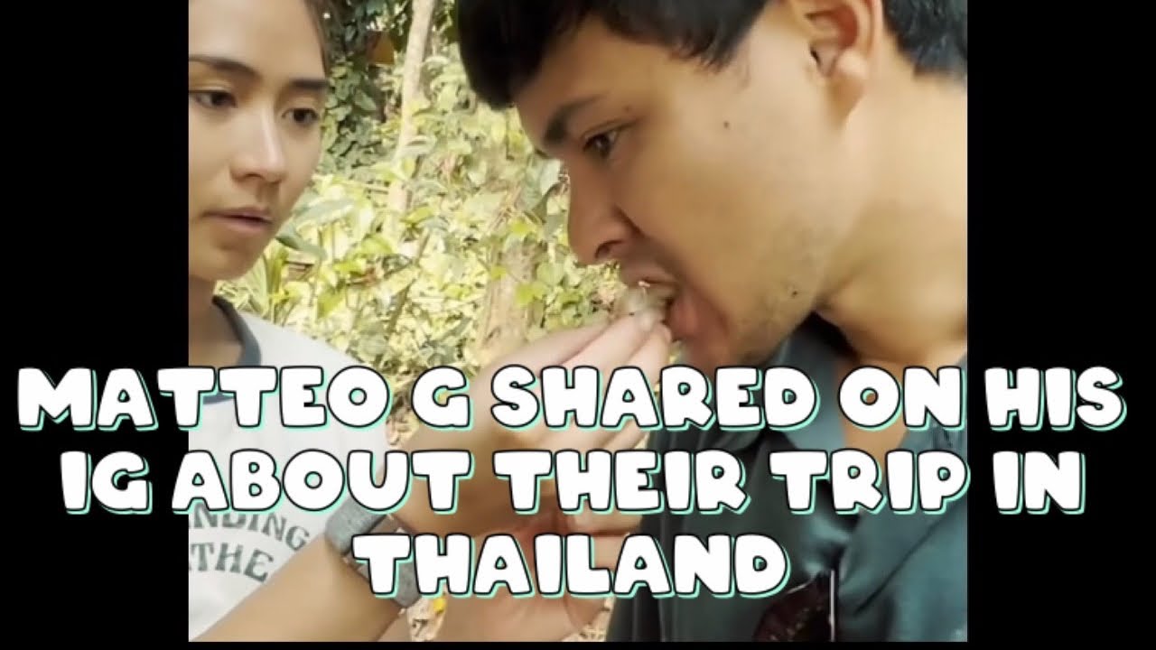 ASHMATT TRIP IN THAILAND! They are both so simple and kind. 😍 #ashmatt ...