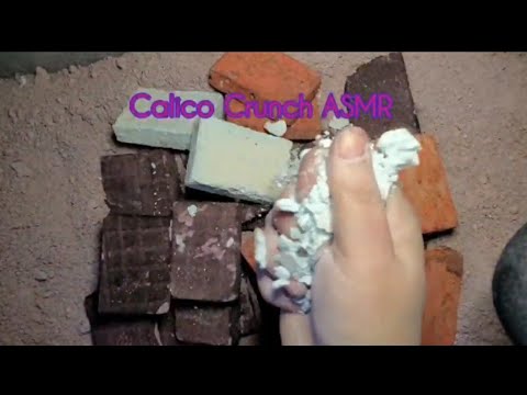 Odds and Ends • 27 Gym Chalk Bars | Calico Crunch ASMR - YouTube
