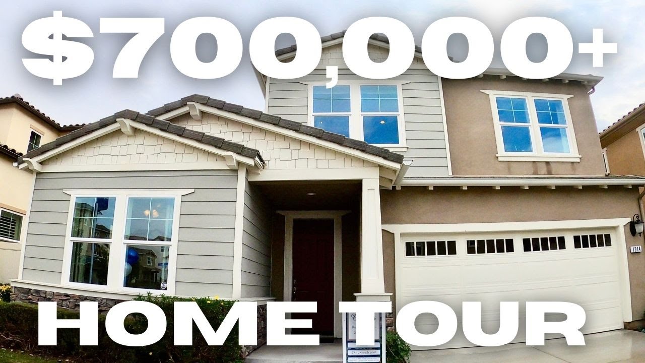 New Construction Home Tour San Diego Up and Coming Neighborhood Otay ...