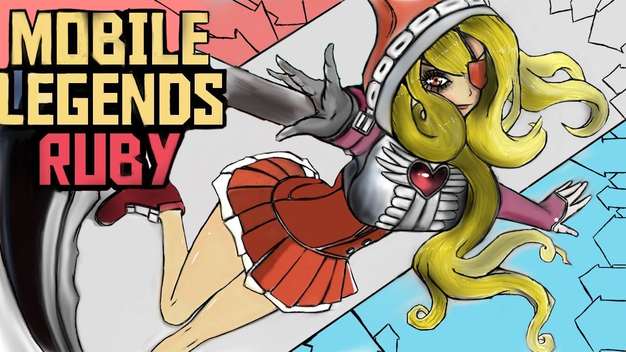 Mobile Legend Animations Ruby / Speed Drawing - YouTube