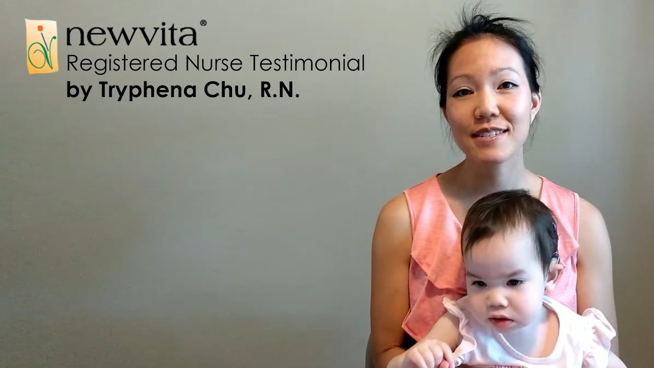 Tryphena Chu, R.N. - Registered Nurse Testimonial about the Newvita ...