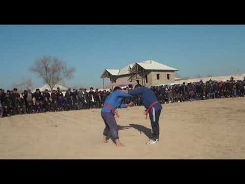 BARS  VS  JALOL IKKI GIGAND JANGI 100$ 1.XUKKIZ