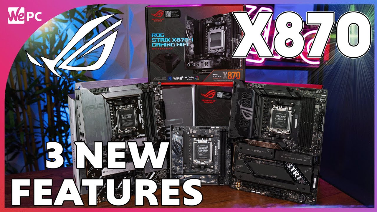 ASUS ROG STRIX X870 Release: 3 Key Features You’ll Love! - YouTube