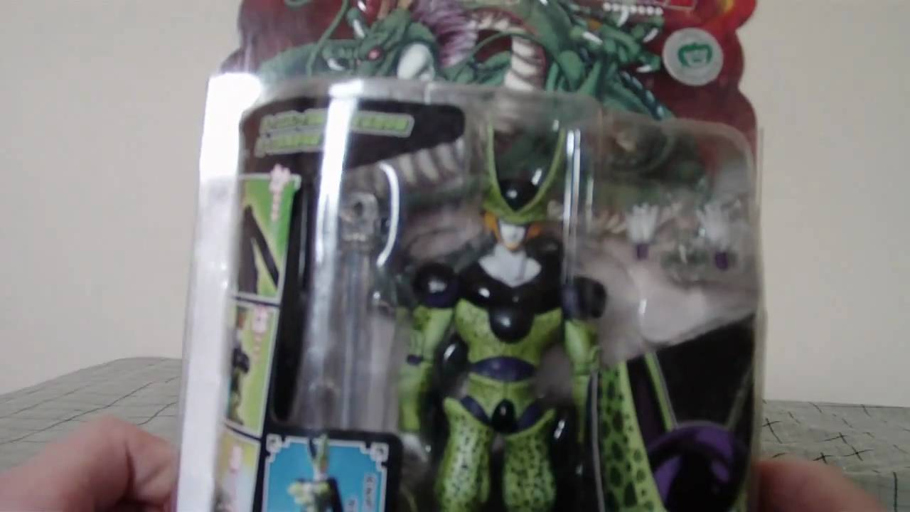 DBZ Cell hybrid toy review - YouTube