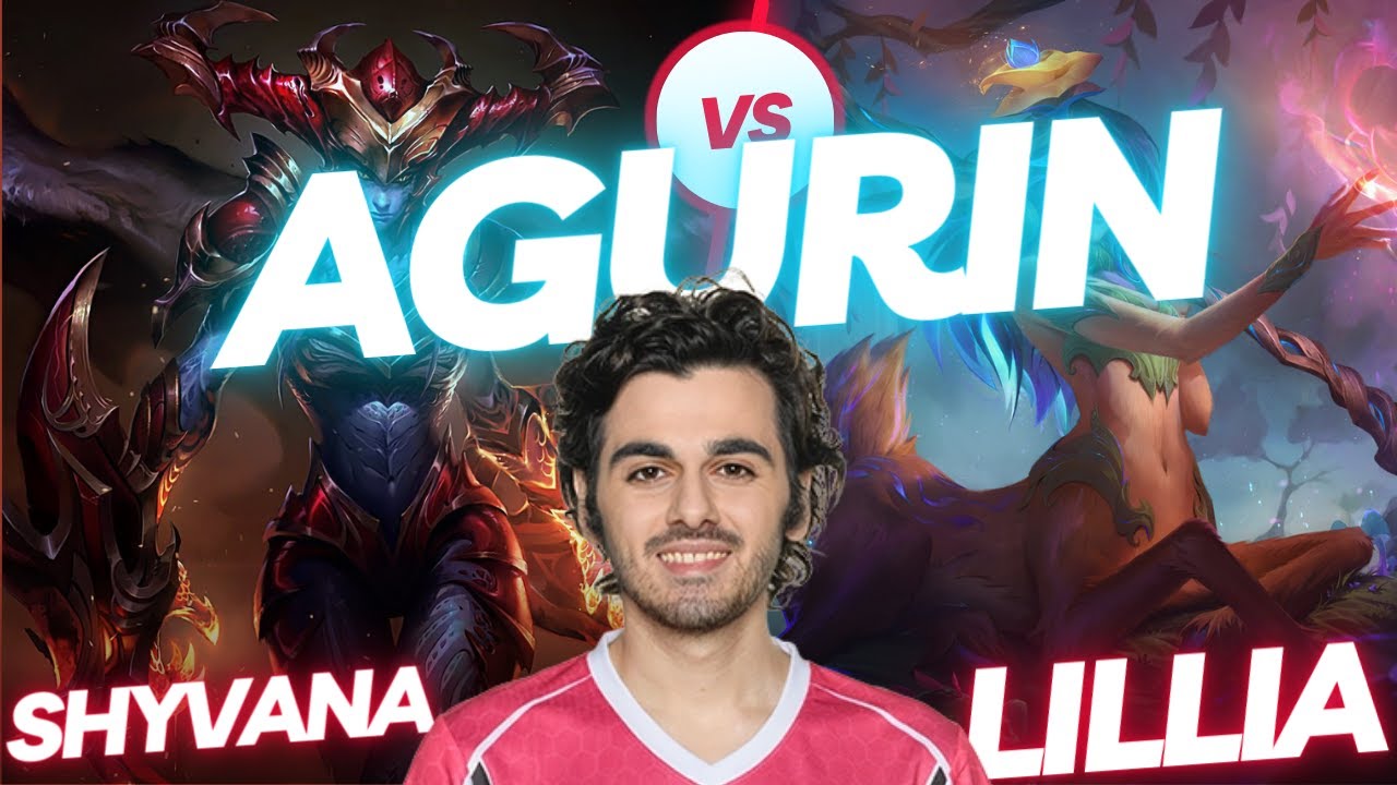 AGURIN | SHYVANA VS LILLIA | JNG GAMEPLAY | Patch 14.3 / Season 14 | # ...