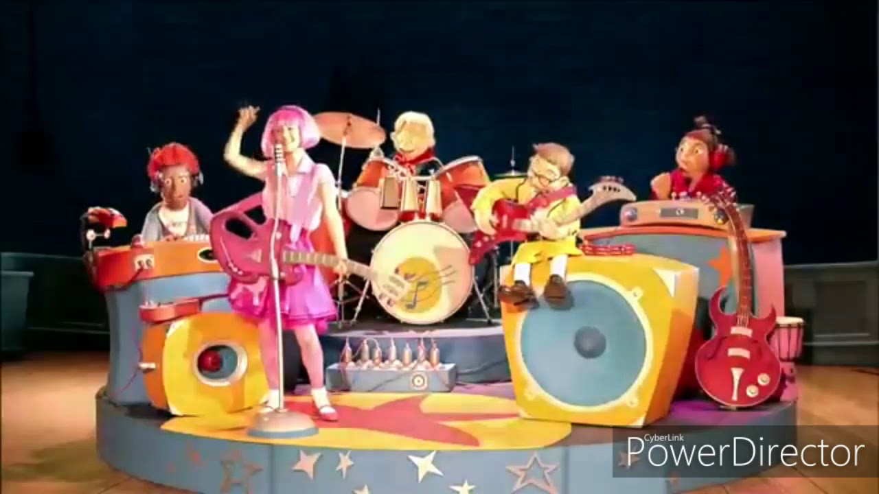 LazyTown - When We Play In a Band - YouTube
