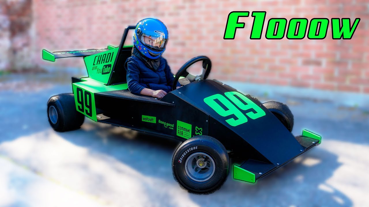 Je fabrique une mini F1 pour mon fils [TIMELAPSE] - YouTube
