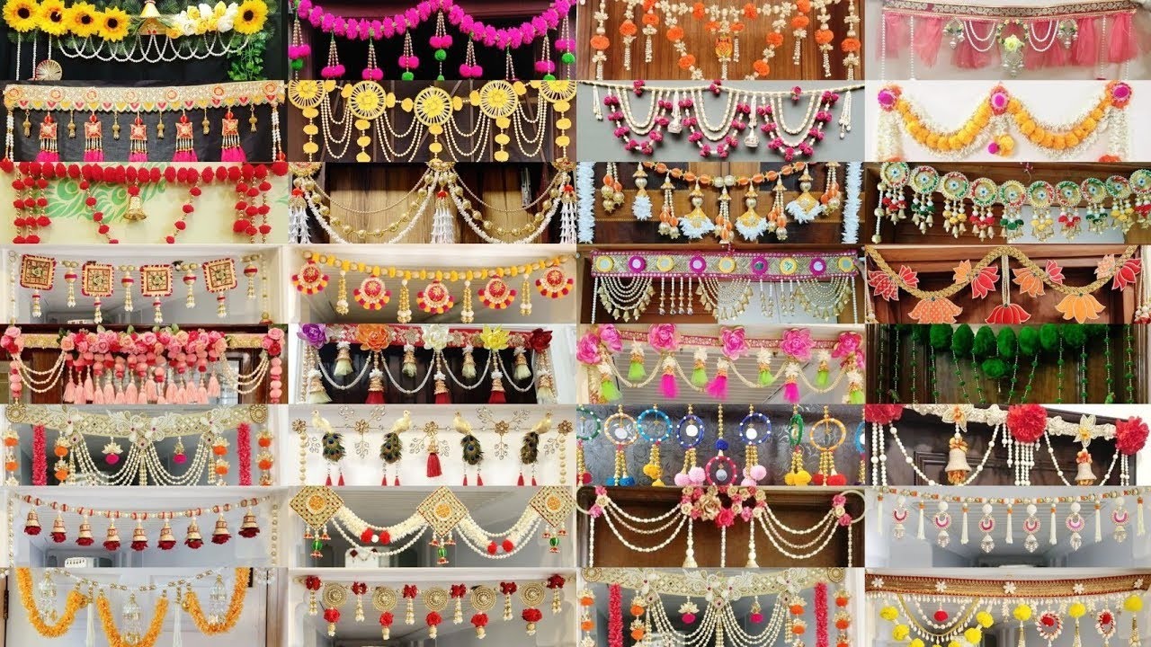 Diwali Special Toran Design 2025 Making Ideas | Woolen craft idea ...