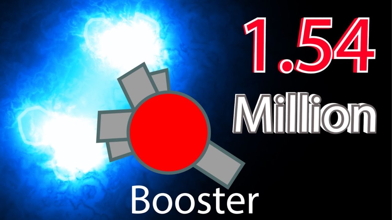Diep.io - Me smash! You die! | Booster - 1.54 Million - YouTube
