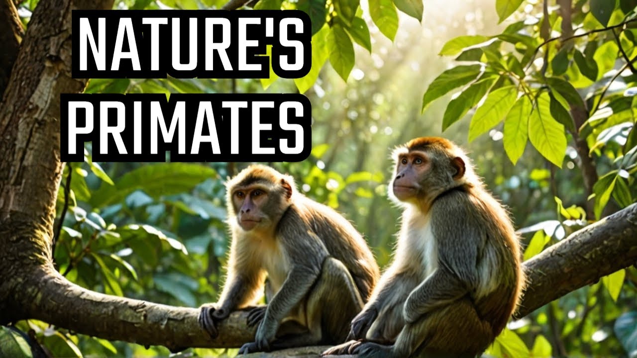 Amazing Primates in Nature – Wildlife Relaxation with Calming Music ...