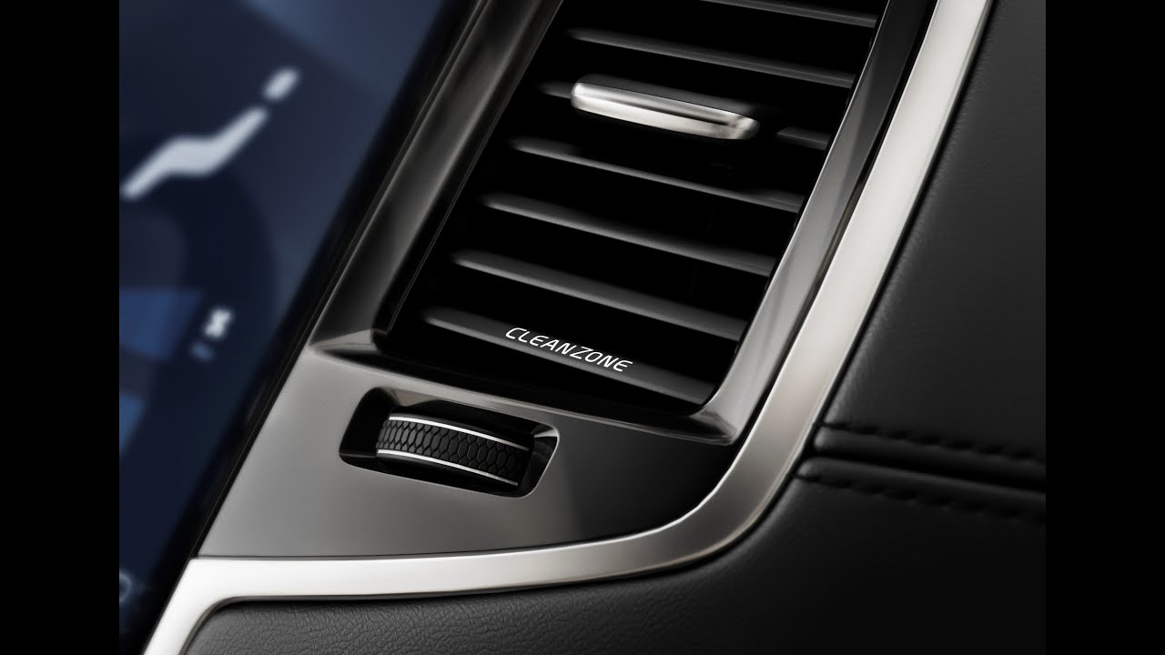 Volvo air quality multi-filter - "Clean Zone" - YouTube