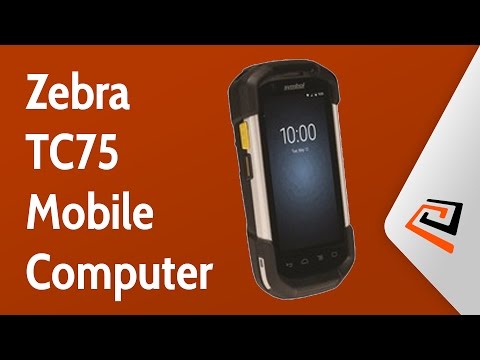 Zebra TC75 Mobile Computer - YouTube