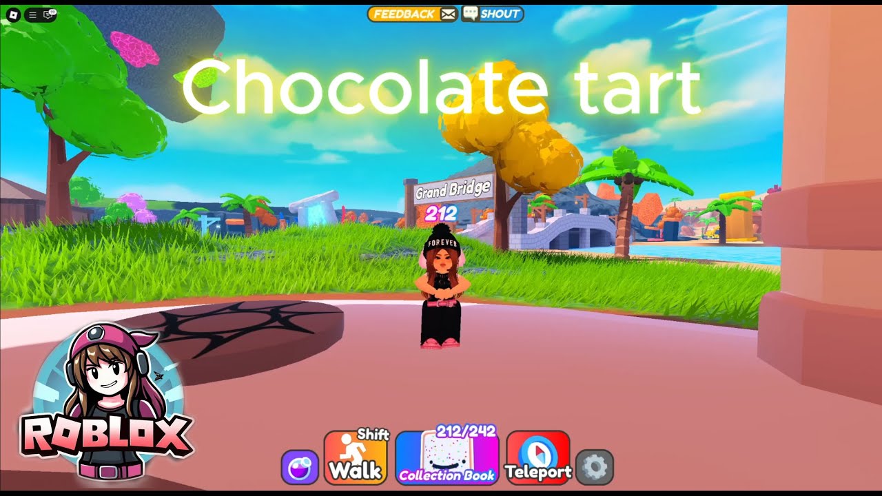 Roblox, find the Tarts guides- Chocolate tart - YouTube