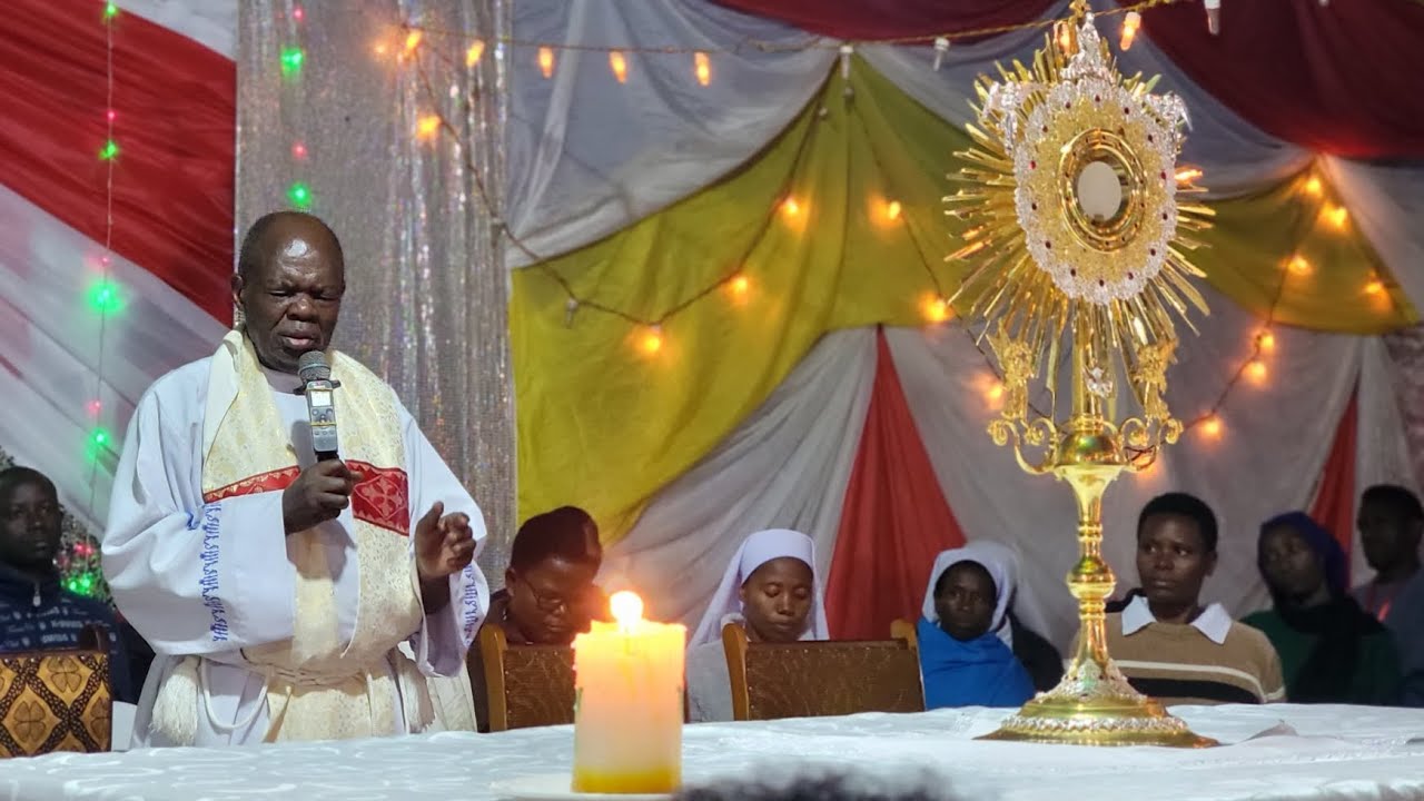 Adoration of the Blessed Sacrament at Yesu Ahuriire Karama with Fr ...
