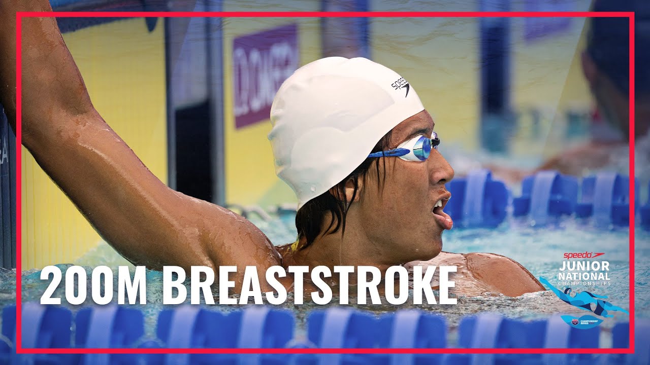Nick Mahabir wins 1st in 200M Breaststroke | 2022 Speedo Junior ...