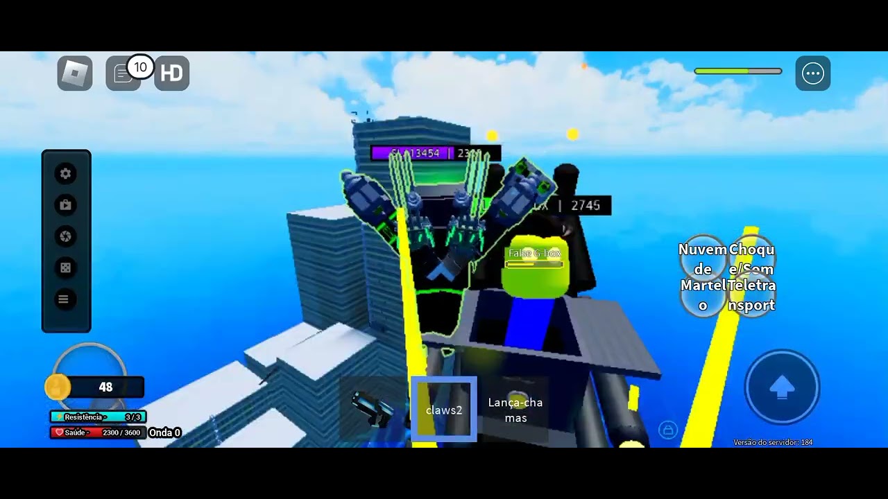 Super box siege defense ALL my titans vs Fake G-man - YouTube