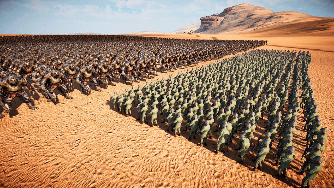 5000 Every Unit vs 1000 US Soldiers — Ultimate Epic Battle Simulator 2 ...