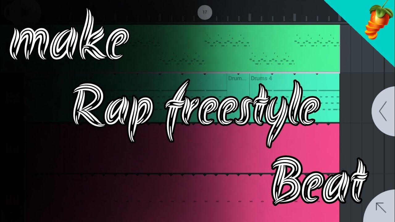 how to make freestyle rap beat in fl studio mobile #flstudio #beats # ...