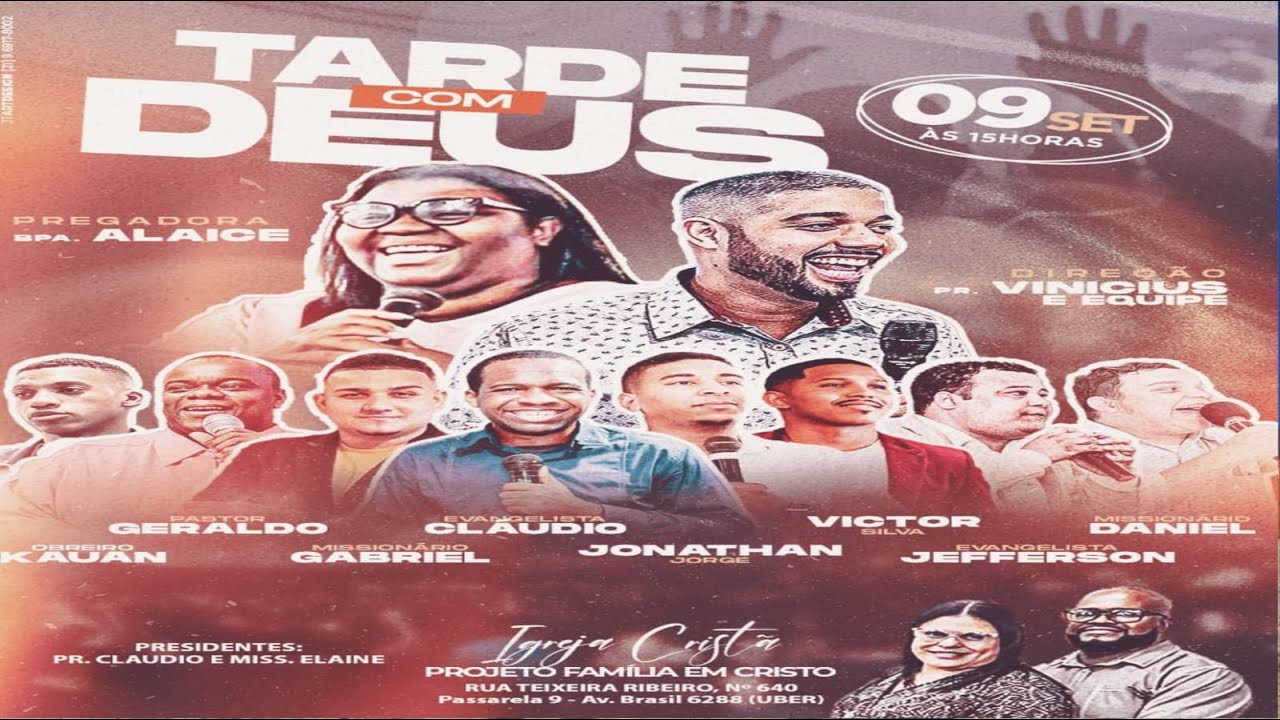 Tarde com Deus - 09/09/2023 - YouTube