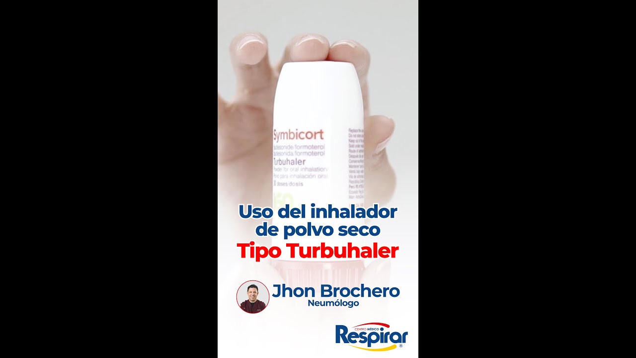 Uso del inhalador de polvo seco Tipo Turbuhaler - YouTube