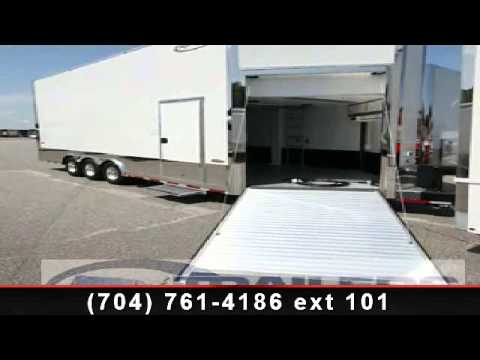 2014 Stacker Trailer 27 ft Enclosed - Trailers of the East - YouTube