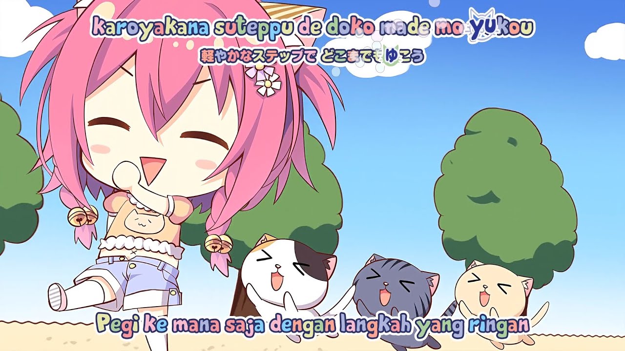 こねこねこねこ OP+Lyrics - Koneko Neko Neko - YouTube