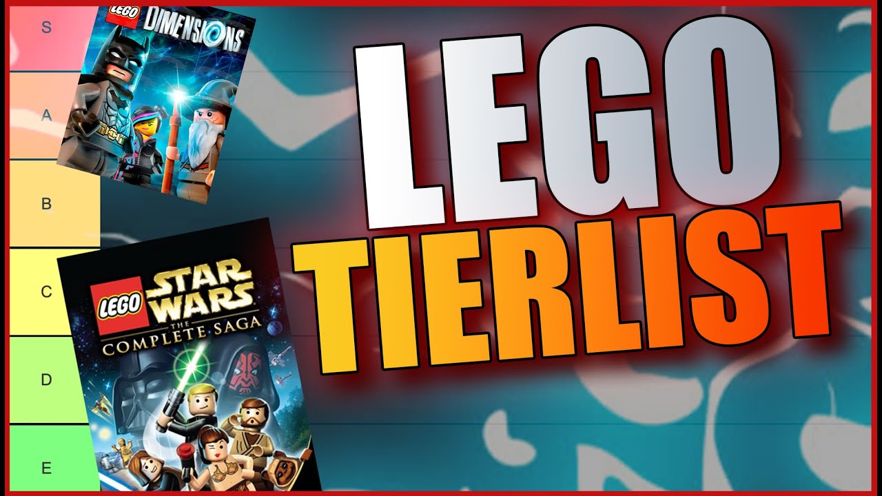 ULTIMATE LEGO GAME TIER LIST - YouTube