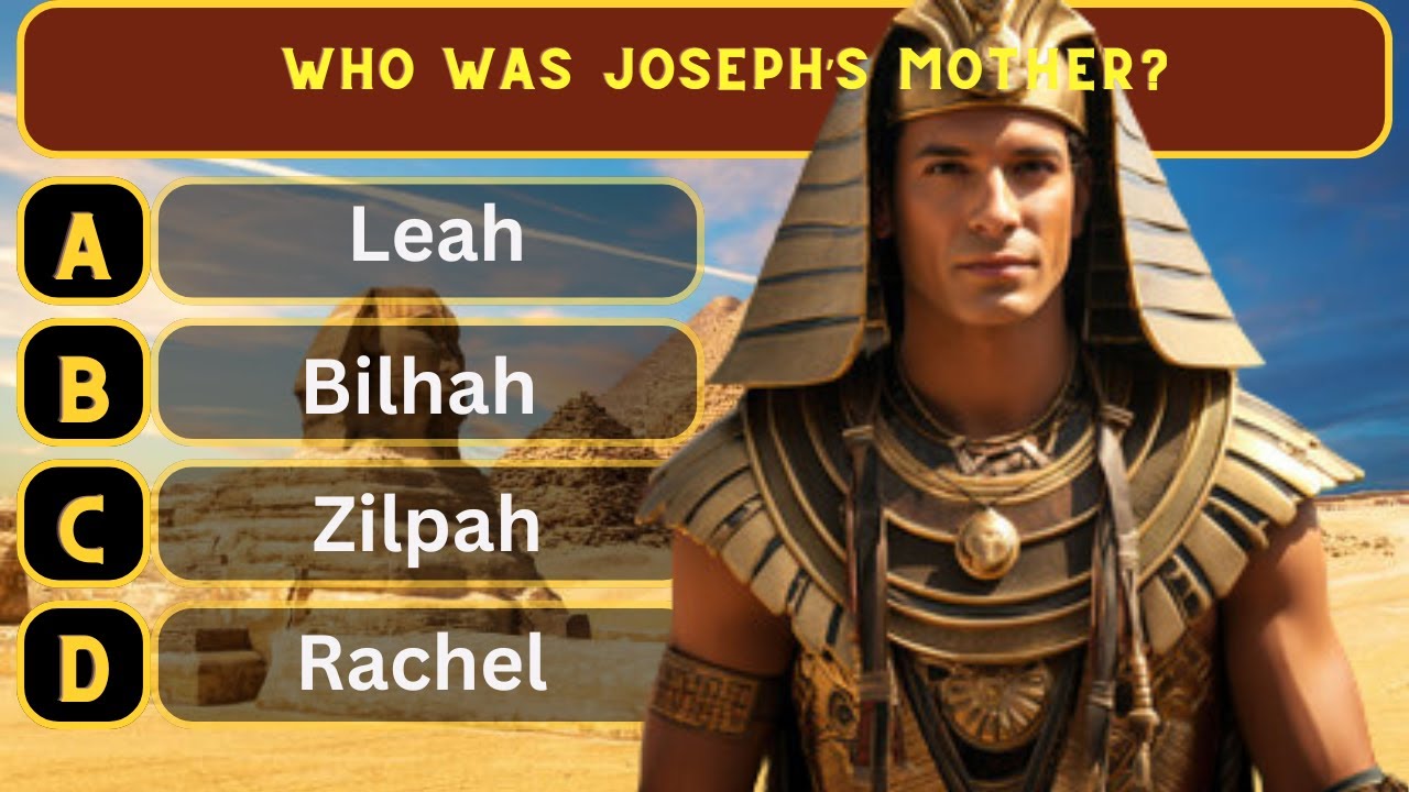 The Amazing Story of Joseph | Bible Quiz Challenge - YouTube