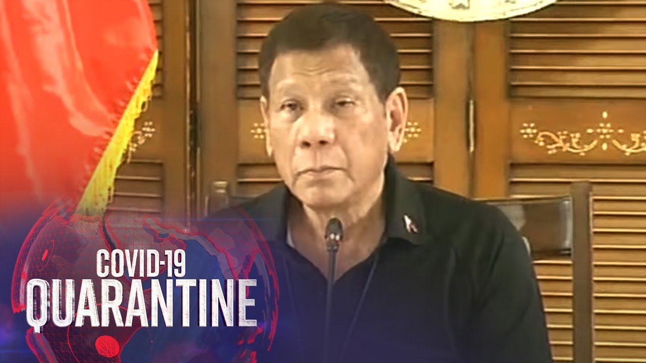 President Rodrigo Duterte addresses the nation (17 August 2020) | ABS ...