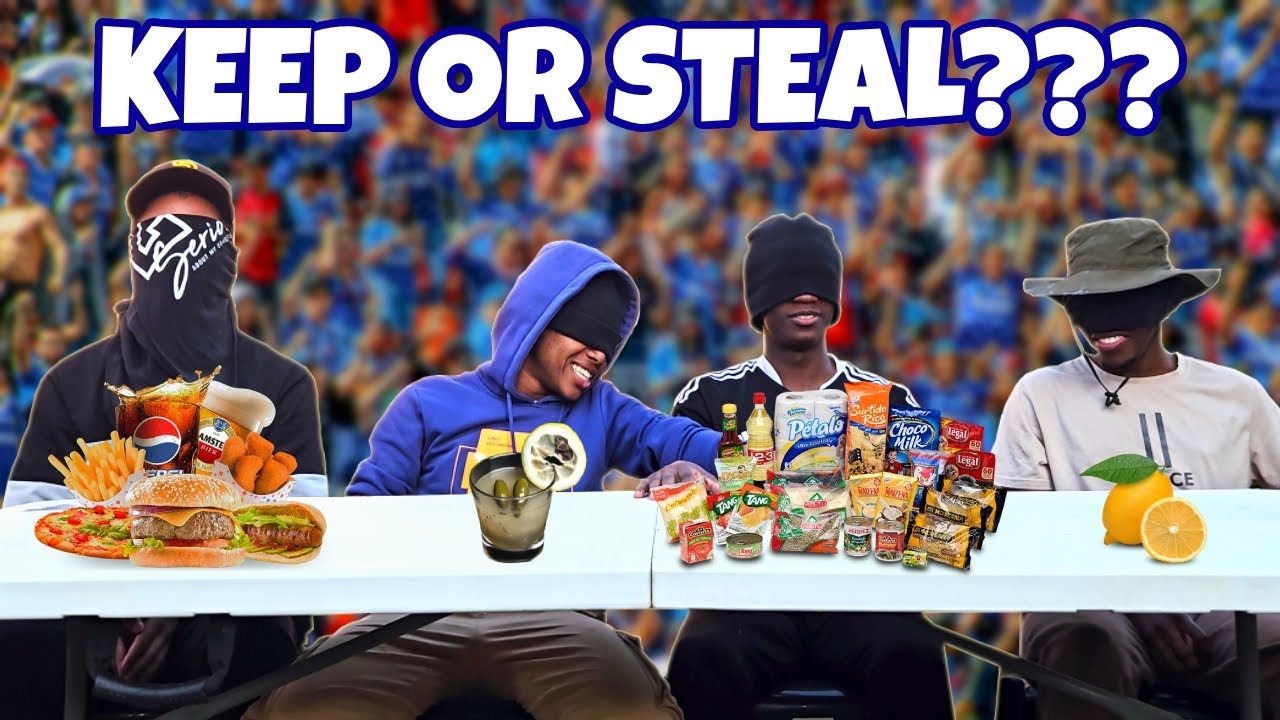 FOOD CHALLENGE: KEEP OR STEAL EDITION - YouTube