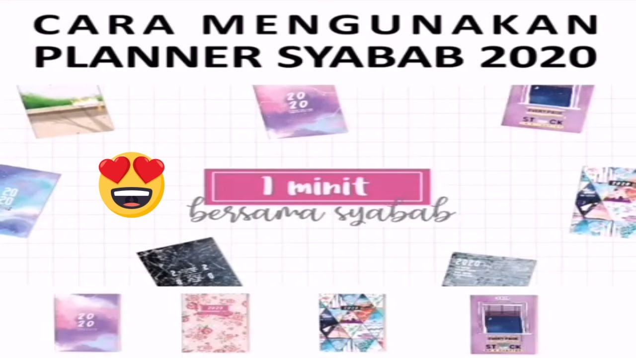 CARA GUNA PLANNER SYABAB 2020 - YouTube