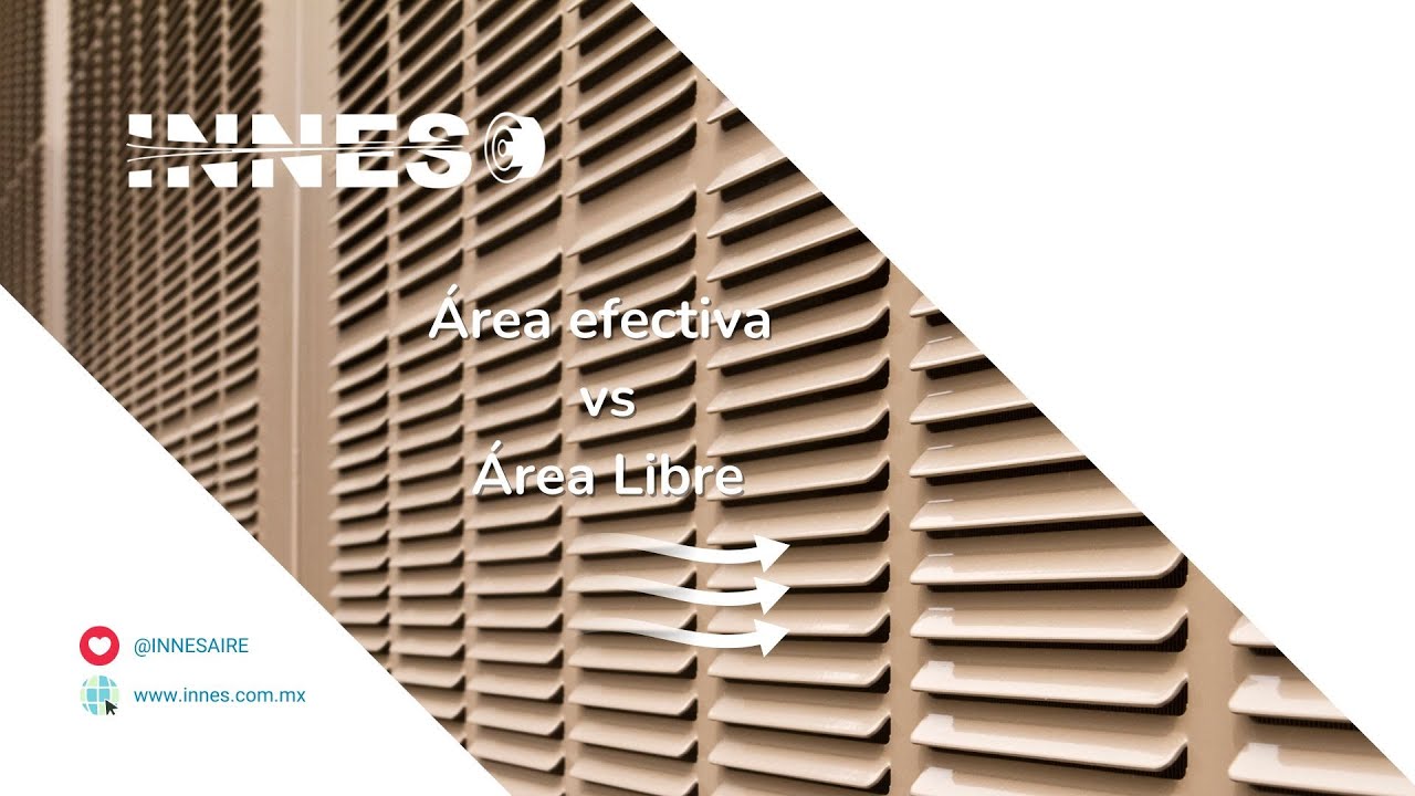 Área Efectiva vs área libre | INNES AIRE - YouTube